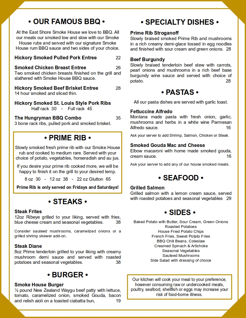 East Shore Smokehouse